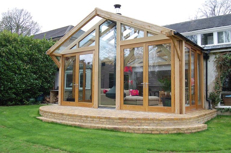 Oak Frame Conservatories - The Green Oak Carpentry Co Ltd