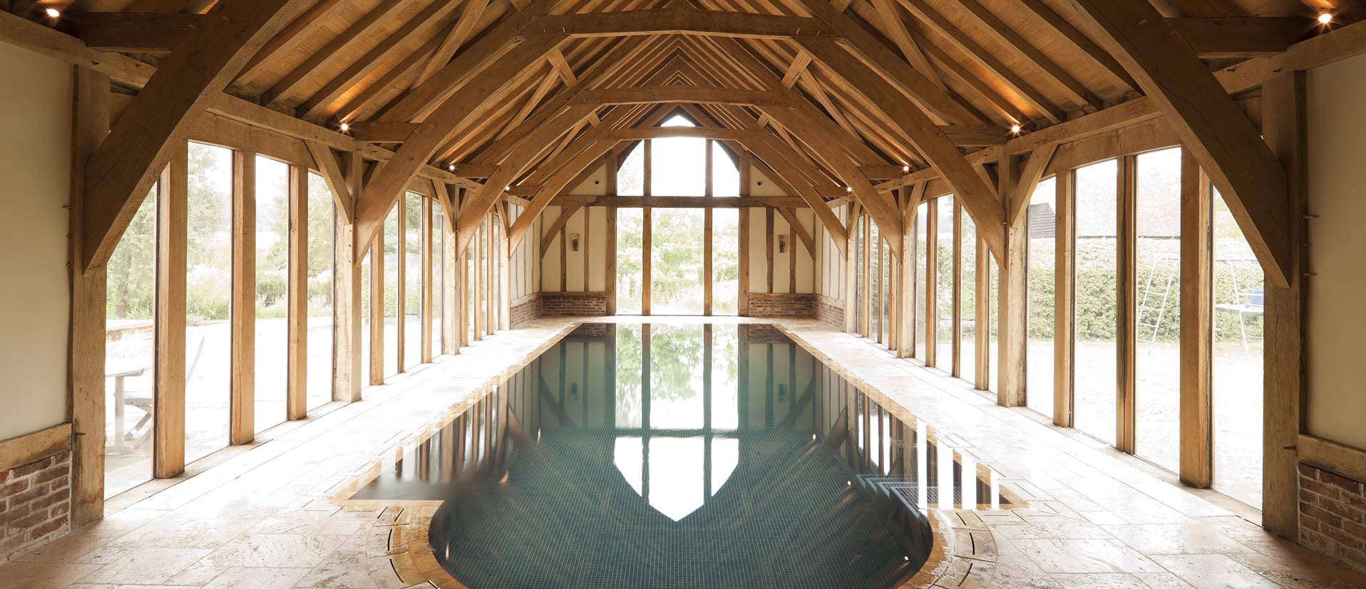 Oak Framed Pool Houses | Pool Barns | Indoor Swimming Pools